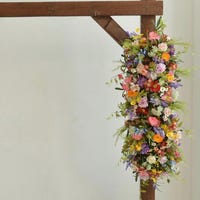 Fall Garland With Pumpkins Seasonal Table Runner Eucalyptus Garland ...