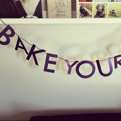 CUSTOM Letter Banner Personalised Letter Banner. Custom - Etsy