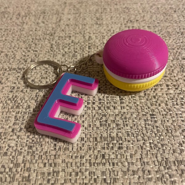Keychain With Letters Pack 3d Printing File - STL Digital Download - Etsy