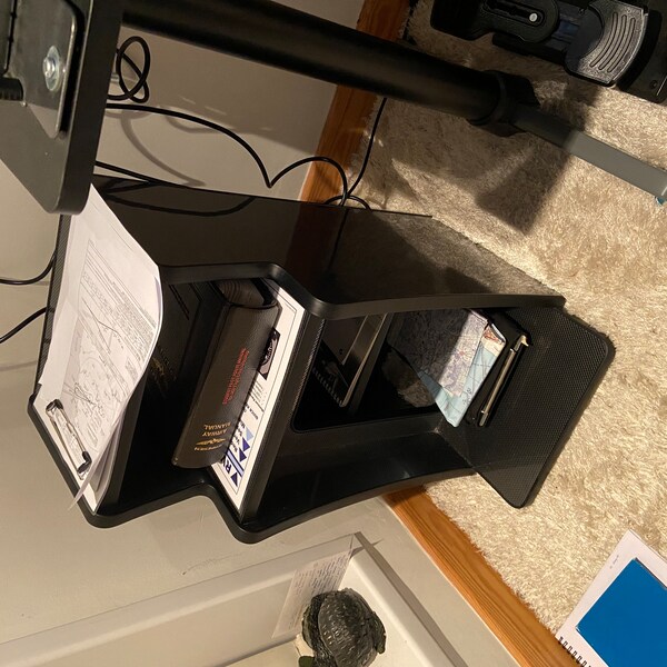 Flight Simulator Desktop Cockpit for Honeycomb Yoke Saitek Panels With ...