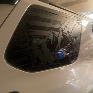 Fits 2010-2024 Toyota 4runner Rear Side Windows Topography Topo ...