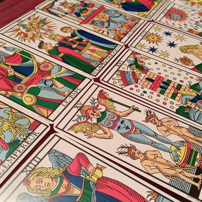 Tzigane Tarot of the Roms 1984 Tchalai - Etsy