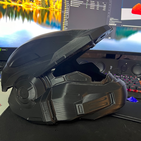 MK V [B] Helmet With Attachments 3d Print File - Etsy