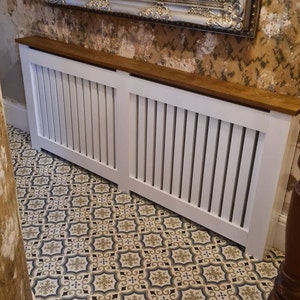 100% Solid Oak-top Radiator Covers - Etsy UK