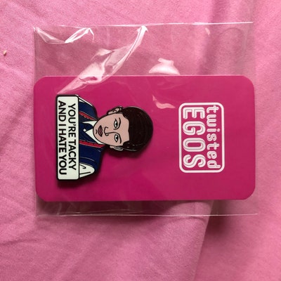 You're Tacky and I Hate You Enamel Pin School of Rock Inspired - Etsy