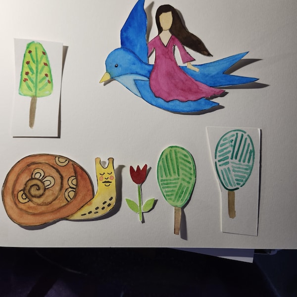 Paper Doll Stencil Set - Etsy