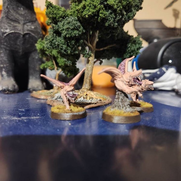 Abyssal Chicken 3-pack Miniature for Dungeons and Dragons - Etsy