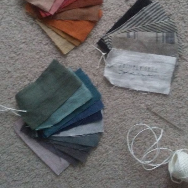 Fabric Samples: Assorted Colors, 5x5 Cm - Etsy
