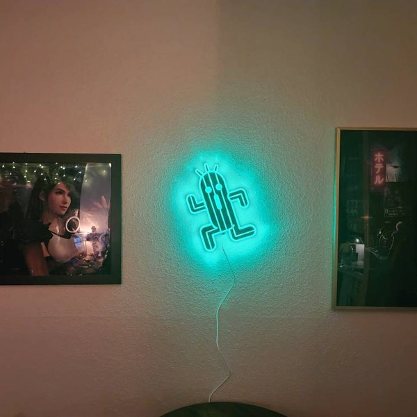 Bender Sign, Neon Like , LED, Bender Light Art , Bender Wall Decor ...