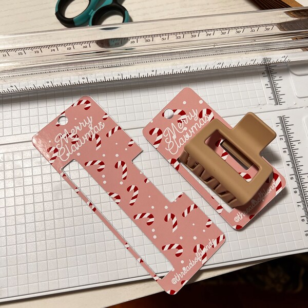 Hair Clip Display Cards PNG, Personalize Display Cards Png, Large and ...