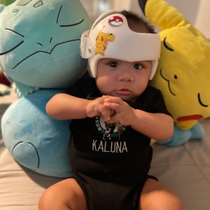 Custom Design Doc Band Decoration Decals, Stickers, Cranial Helmet ...