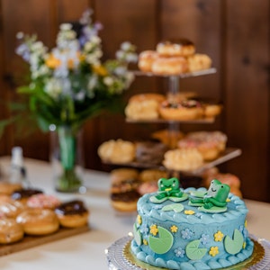 Handmade Edible Fondant RV Camping Cake Topper Set - Etsy