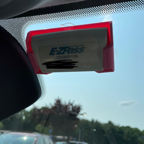 Toll Transponder Holder -EZ- Pass Holder for Small and New EZ Pass - I ...