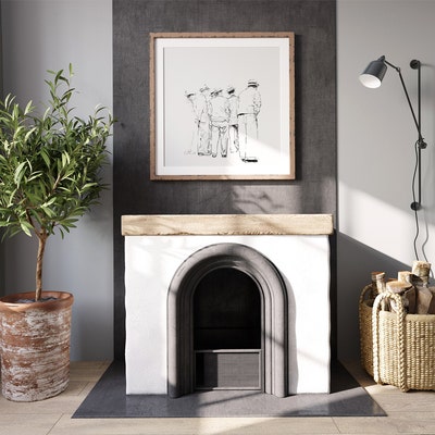 Round Frame Mockup. - Etsy