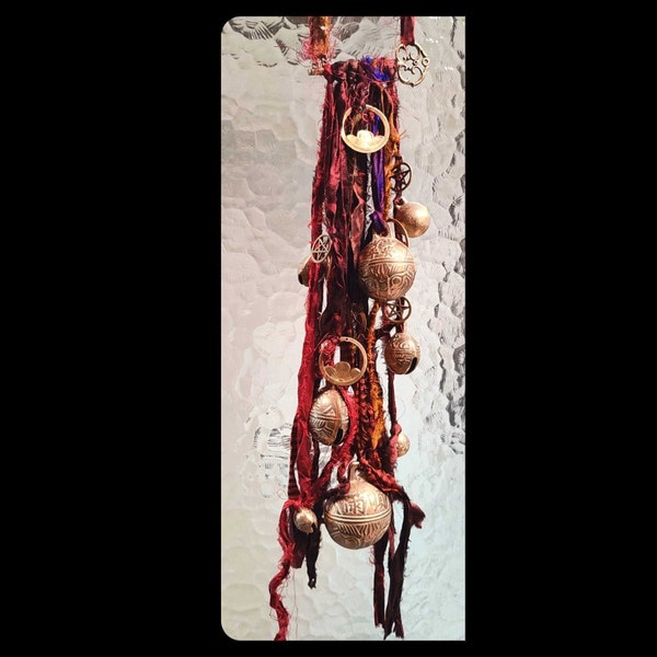 6 Sizes Brass Tiger Bell - Jingle Bell Pet Bell - Antique Bronze Bell ...