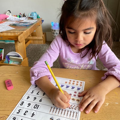 Preschool Worksheets 40 Pages Letter Recognition, Numbers, Counting ...