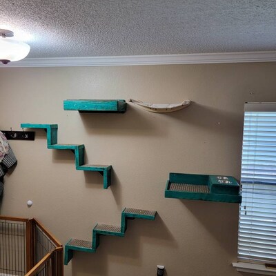 Floating Cat Stairs Floating Cat Bed Cat Perch Cat Furniture - Etsy