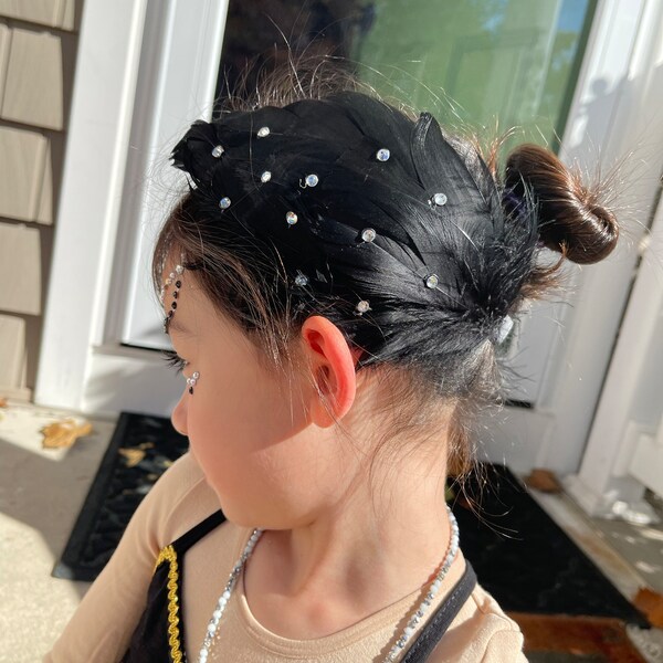 Black Crown, Swan Lake Odile Costume, Melted Crown, Black Tiara, Ballet ...