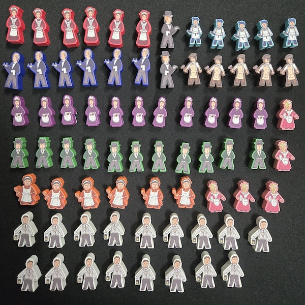 ROOT VAGABOND Expansion Unofficial Meeple Sticker/decal Upgrade Kit - Etsy