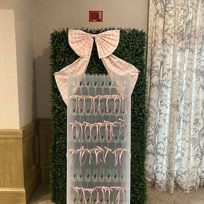 Big Bow Pink Giant Bow Large Wall Bow Coquette Room Decor Coquette ...