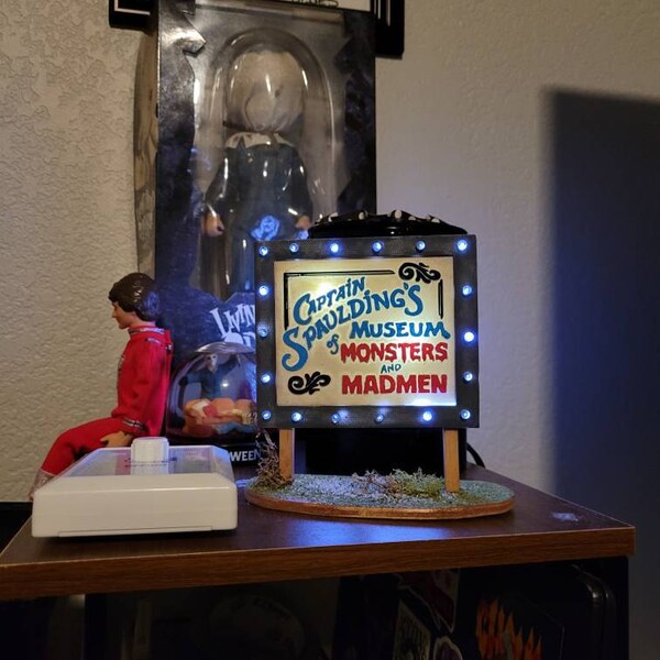 Captain Spaulding's Museum of Monsters and Madmen LED Billboard Sign ...