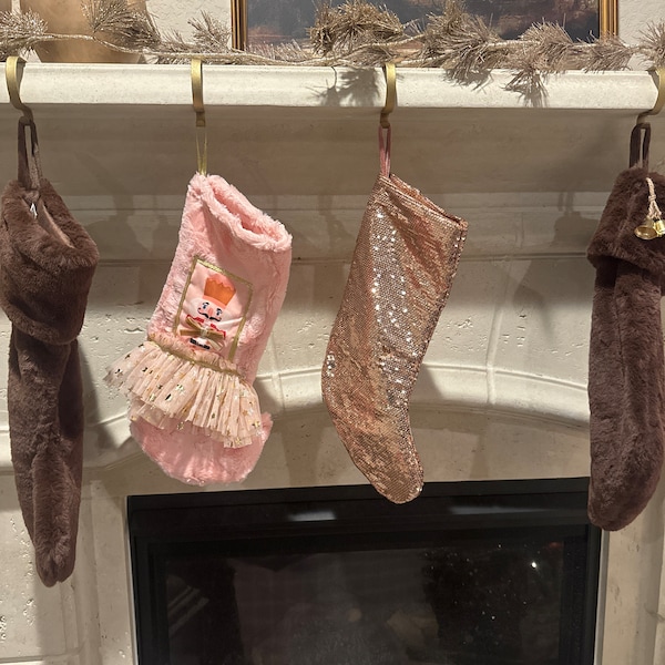 Nutcracker Stocking// Christmas Stocking//pink Christmas Stocking - Etsy