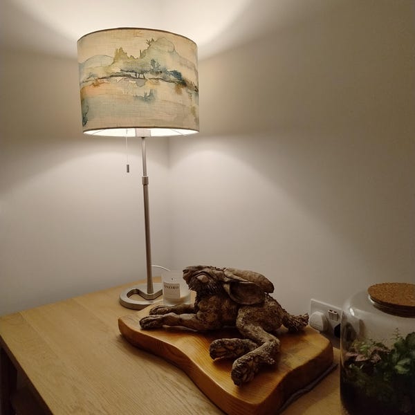 Voyage Maison Fabric Russet Shores, Handmade Lampshade, Table Lampshade ...