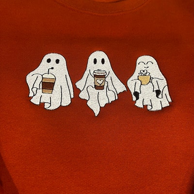 Creep It Real Embroidery Design Halloween Creep It Real Ghost - Etsy