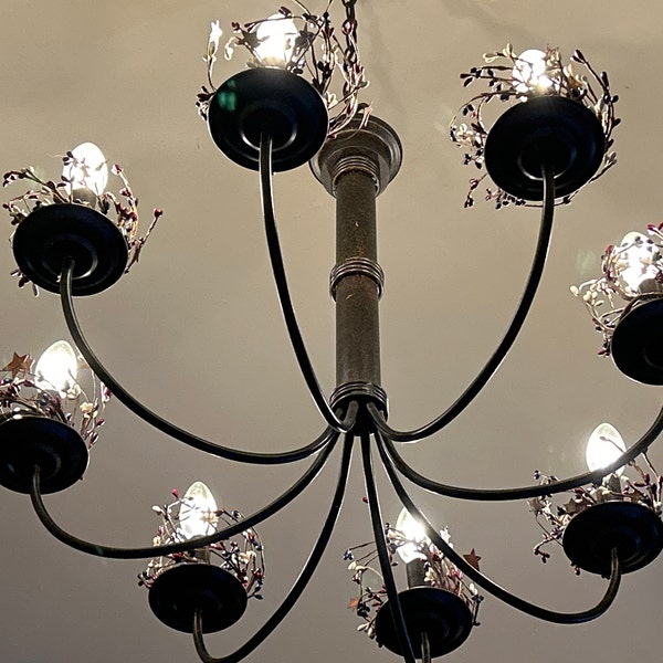 100 Count Light String / Strand / Set Brown Cord Clear Teeny Rice Light ...