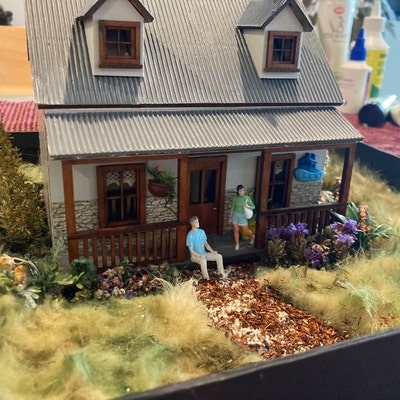 Highly-detailed Model Figure of a Fit Man 70mm Tall Scale of 1:24, G ...