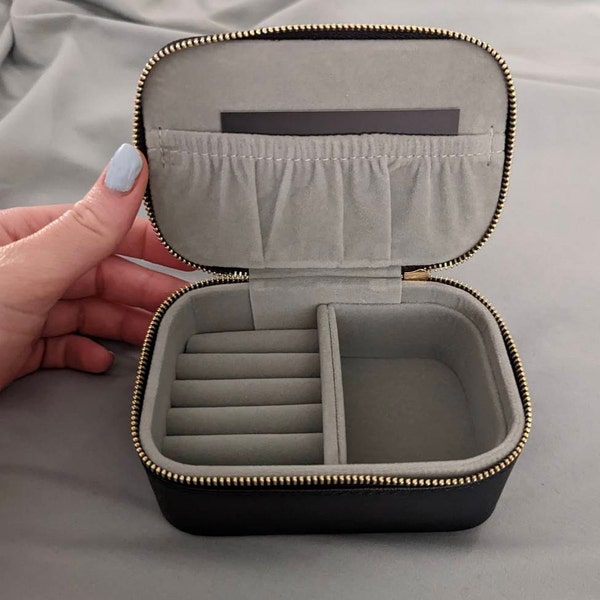 Personalised Backpack With Initials - Monogrammed Grey Rucksack ...