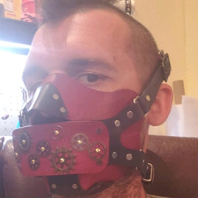 Steampunk Mask Pattern DIY Mask Pdf Download Video Tutorial - Etsy