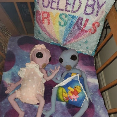 Full Body Silicone Fantasy Alien Baby Girl - Etsy