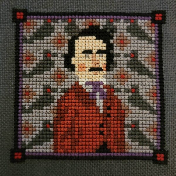 William Shakespeare Cross Stitch Pattern: History Mini Portrait (PDF ...