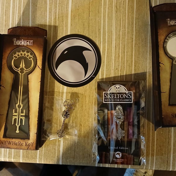 Locke & Key/sandman: the Key to Hell Pin - Etsy