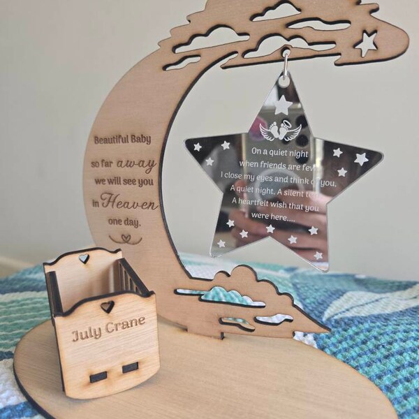 Personalised Wedding Memorial Centrepiece Candle Display Bench Save a ...