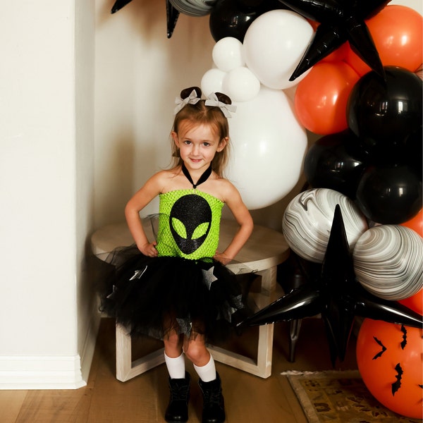 Alien Galaxy Tutu Dress | Alien Tutu Dress | Alien Halloween Costume ...