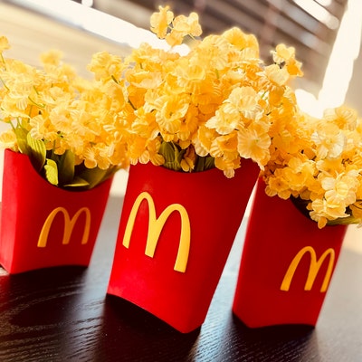 SAMPLE SALE Fleurs Des Frites PASTEL Wall & Table Vase - Etsy