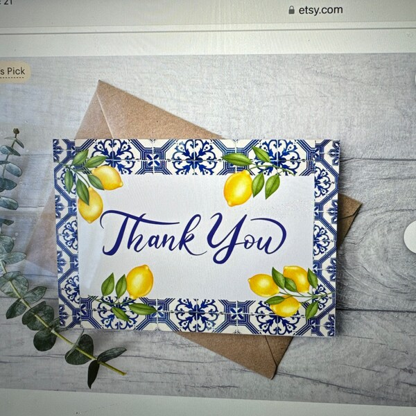 Handwritten Italian Menu Template, Lemons Wavy Menu Printable ...