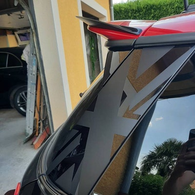 Bonnet Stripes Kit to Fit Mini F55 / F56 LCI 2 Cooper S JCW Stickers ...