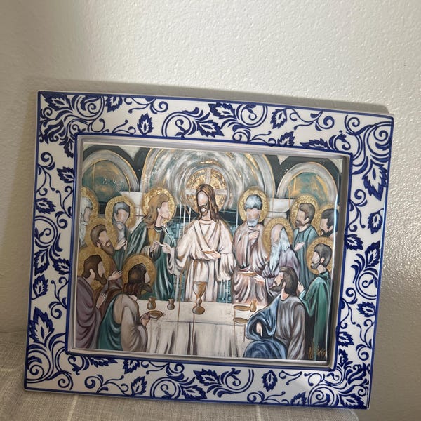 Mary and Jesus Art, Mother Mary Print, Baby Jesus and Mother Mary, the ...