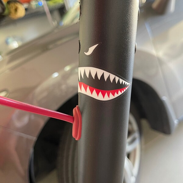 Shark Teeth / Shark Mouth Sticker Decal Set - Etsy