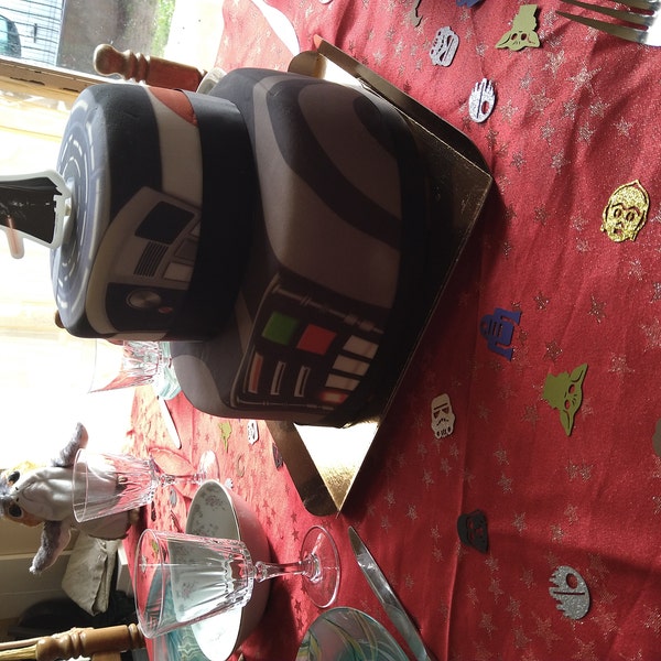 Star Wars Inspired Confetti: Darth Vader, Yoda, R2D2, Stormtrooper ...