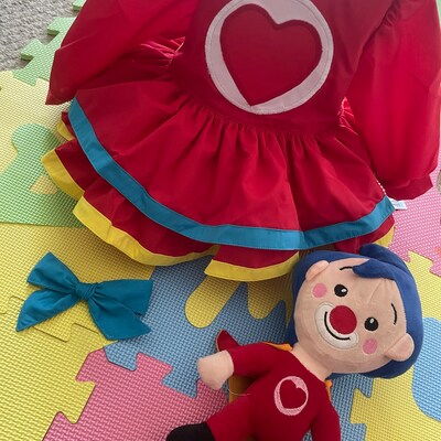 Baby Costume Inspired in Plim Plim, Heart Baby Costume,red Baby Dress ...