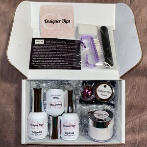 Dip Starter Kit Dip Liquid Dip Liquids Dip Nails Dip Nail - Etsy
