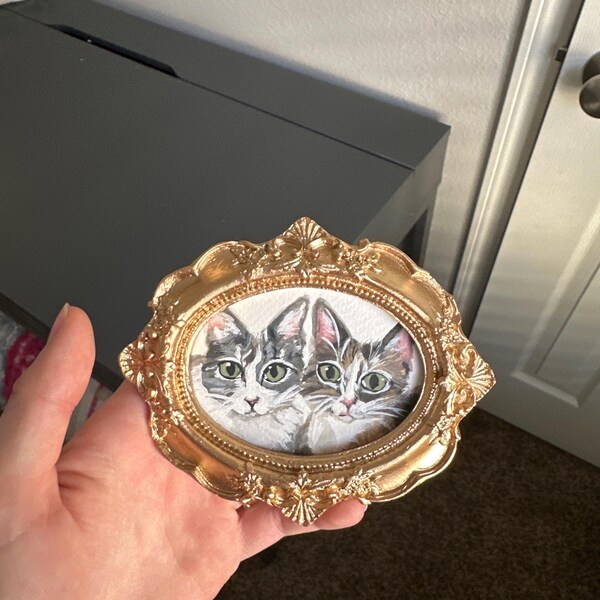 Raven Chick, Miniature Art, Bird Print, Tiny Raven Art, Crow Painting ...