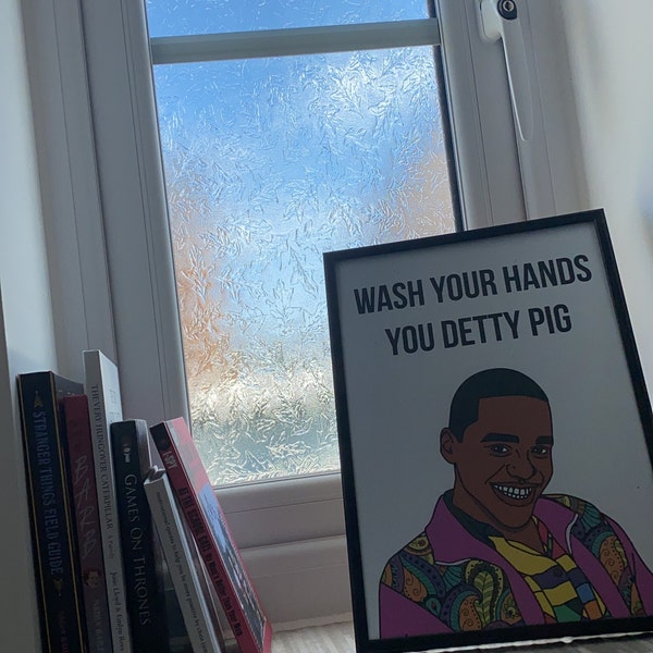 Wash Your Hands You Detty Pig Print | Sex Education Meme Eric Effiong ...