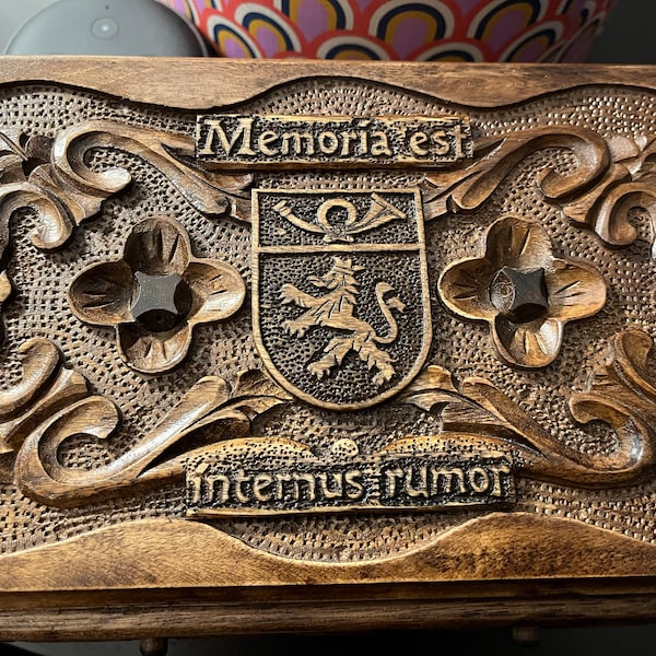 Extra Large Secret Box 8 Step Puzzle Box Treasure Box With Hidden Key ...