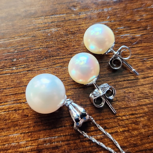 Circled Tahitian Pearl Necklace Circlé Tahitian Pearl Necklace - Etsy