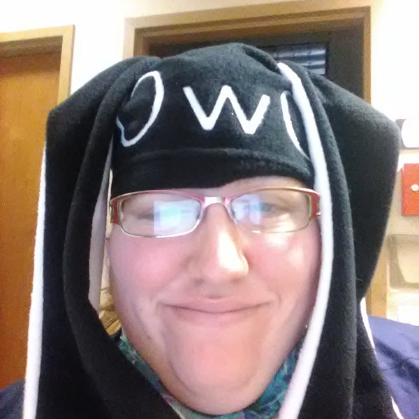 Courage Hat the Cowardly Dog Fleece Beanie Cap Eustace Muriel Cosplay ...